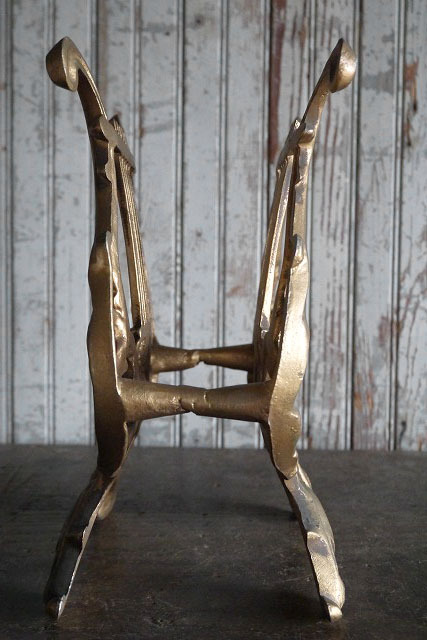 Yahoo!オークション - アンティーク ハープモチーフ マガジンラック [a...