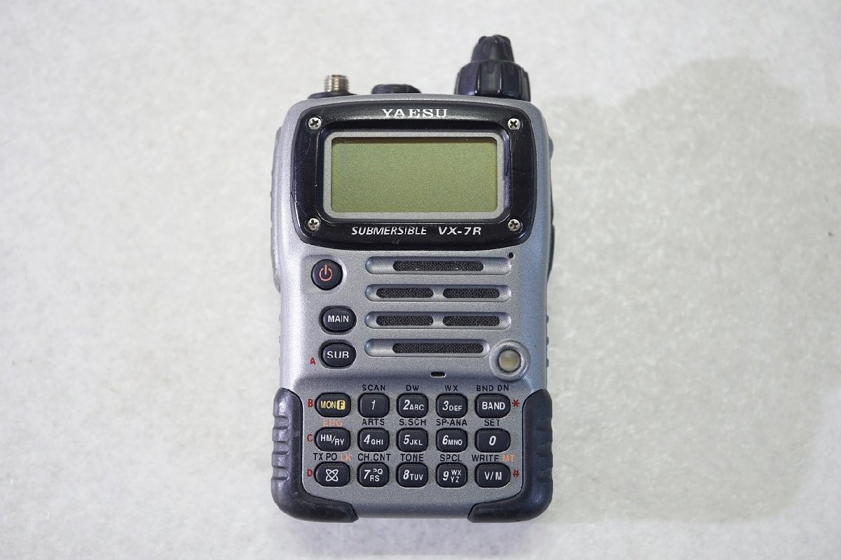 Yahoo!オークション - [QS][B5114360] YAESU ヤエス VX-7R ハンディ ト...