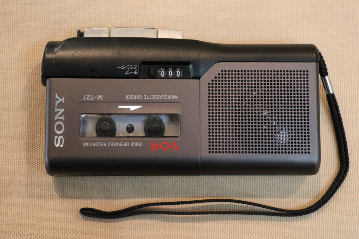 SONYソニー マイクロカセットレコーダー M-727／ジャンク品(録音、再生)｜売買されたオークション情報、yahooの商品情報をアーカイブ公開 - オークファン（aucfan.com）