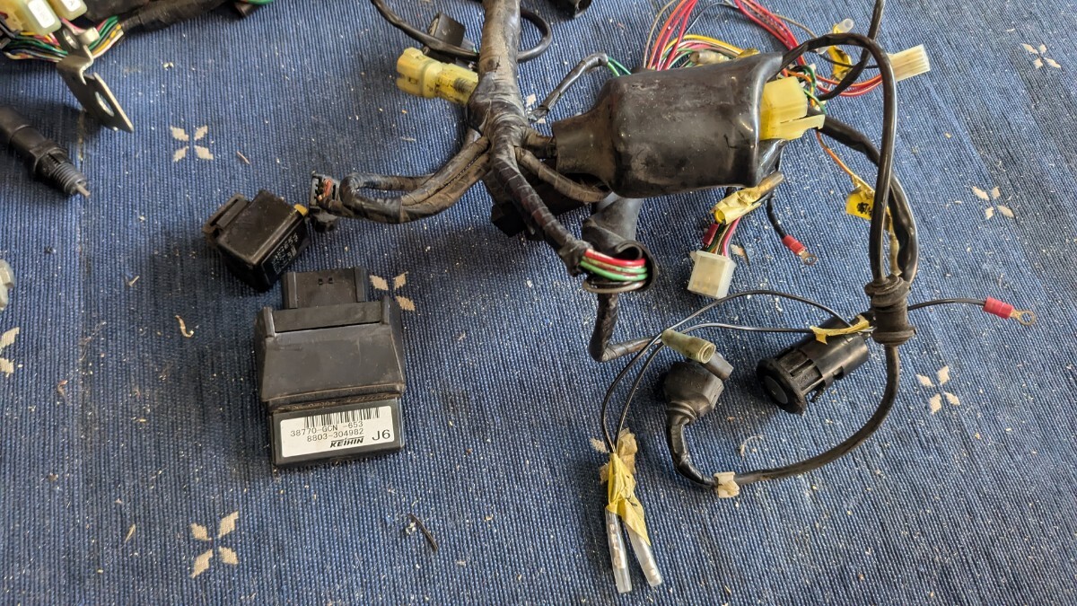 Yahoo!オークション - AA01 FI リトルカブ 4速セル エンジン 50cc ハー...