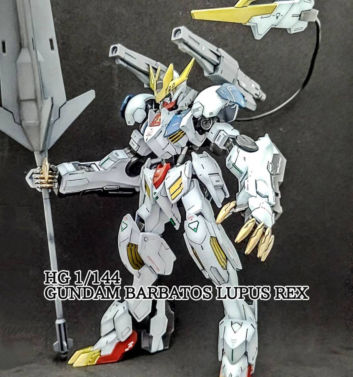 日本代購代標第一品牌【樂淘letao】－HG 1/144 ガンダムバルバトスルプスレクス塗装完成品 ガンプラ