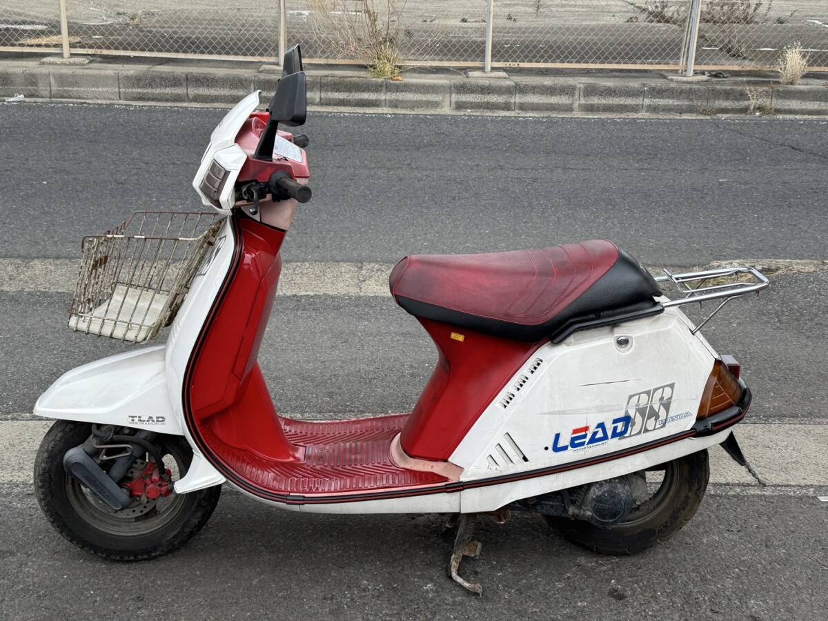 Yahoo!オークション - エンジン始動OK ホンダ/リード50SS /9287 ㎞ /AF...