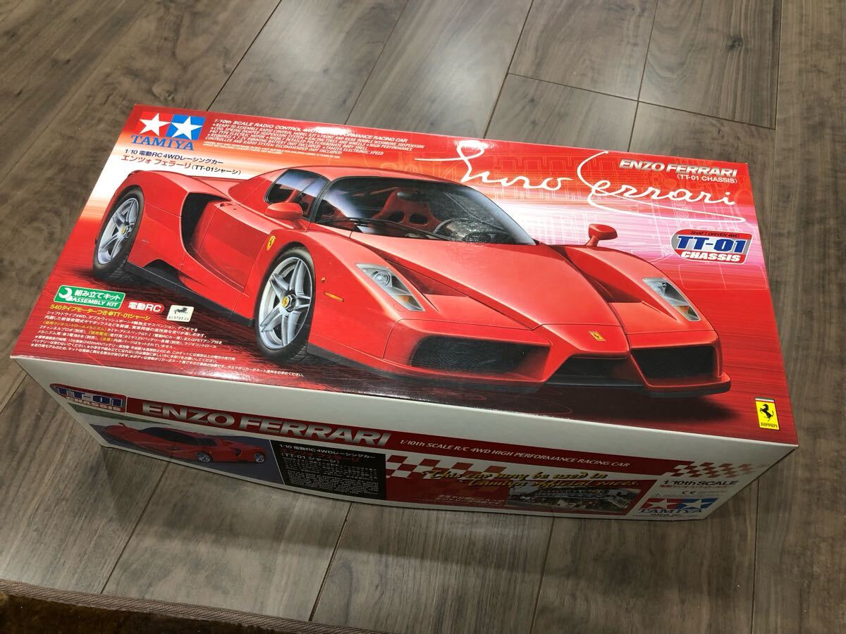 Yahoo!オークション - タミヤ 電動RC TT-01エンツォフェラーリのボディ...