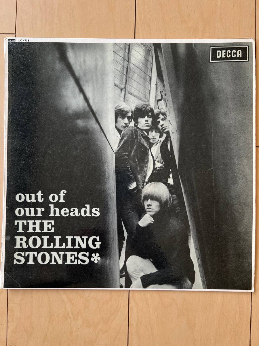 必殺の英原盤 Out Of Our Heads UK Original 1st MONO press 極美盤 Decca LK 4733 Sep 1965年(Rolling Stones ...