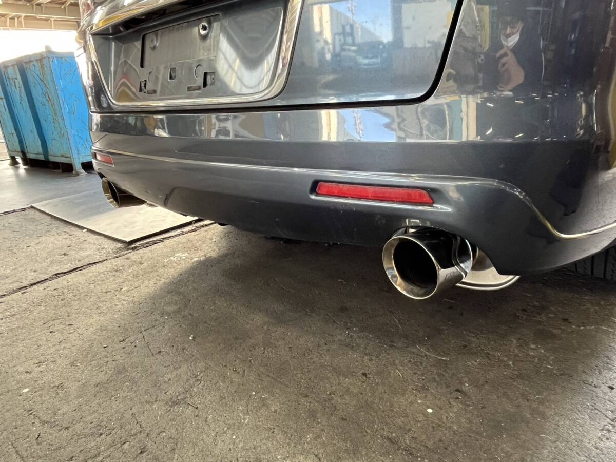 Yahoo!オークション - Z76 マツダ MPV LY3P リアマフラー 社外 GREDDY ...