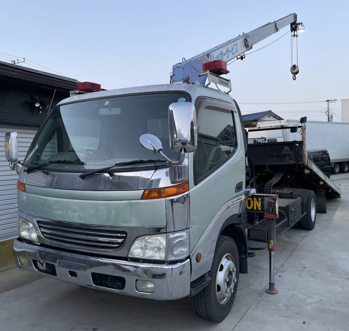 デュトロ 6速MT 積載2.95t クレーンローダー フルラジコン スライドローダー タダノ ユニック 回送車 積載車 ダイナ キャンター エルフ(2tトラック、小型トラック)｜売買された ...