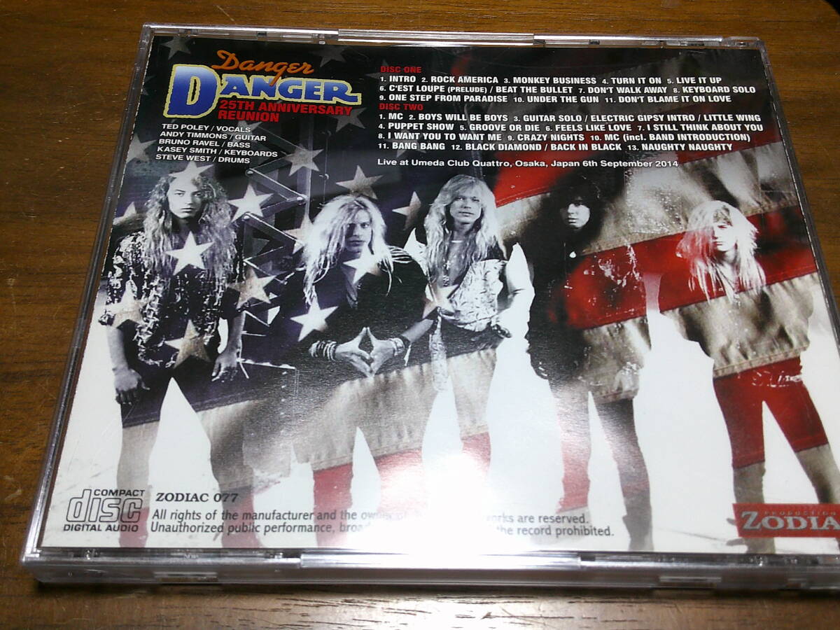 Yahoo!オークション - Danger Danger《 Live in Osaka 2014 》 ライブ2...