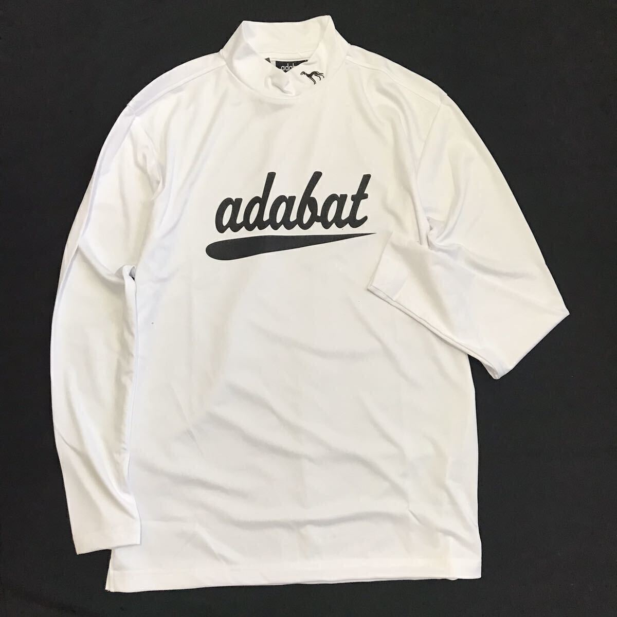 Yahoo!オークション - 358新品【メンズXL】白 胸ロゴadabat アダバッ...