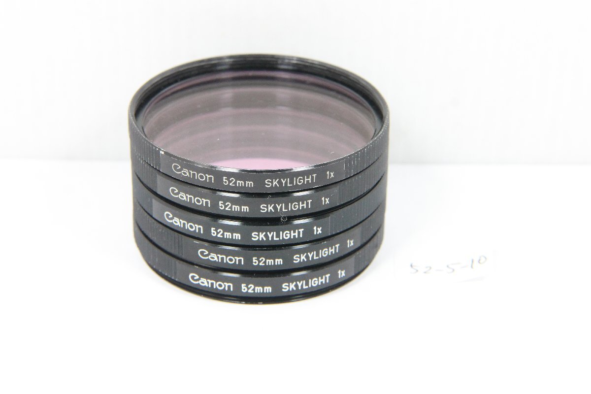 Yahoo!オークション - M160-52-5-10 52mmフィルター キヤノン スカイラ...