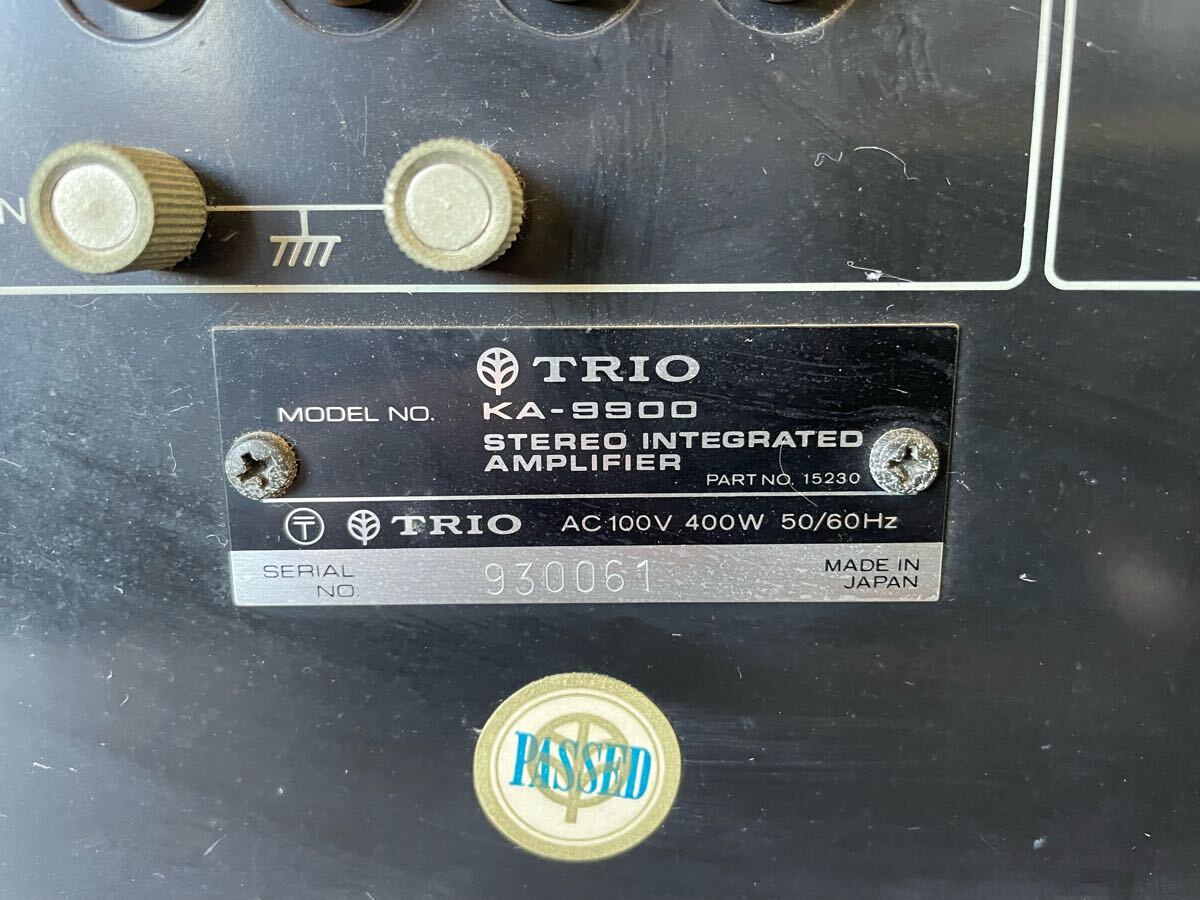 Yahoo!オークション - TRIO KA-9900 プリメインアンプ