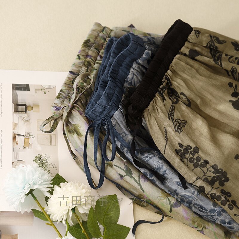 Yahoo!オークション - A0960 新品夏スカート フレアロングスカート 花...