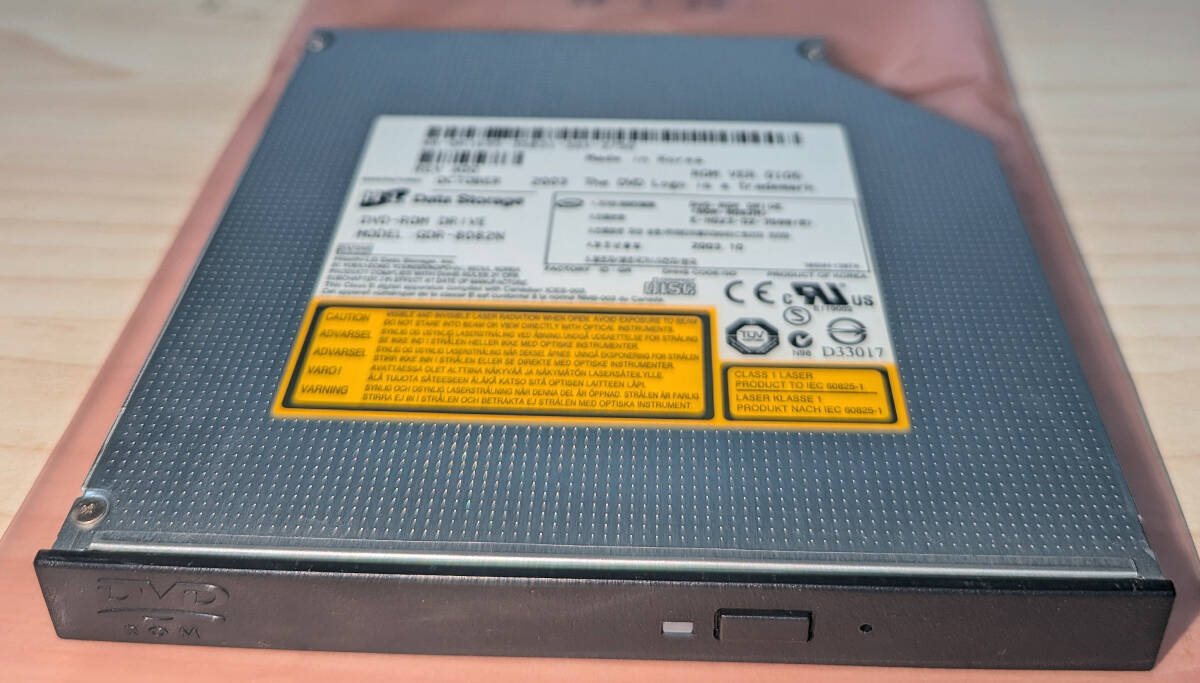 Yahoo!オークション - GDR-8082N スリムATAPI(IDE) DVD-ROMドライブ