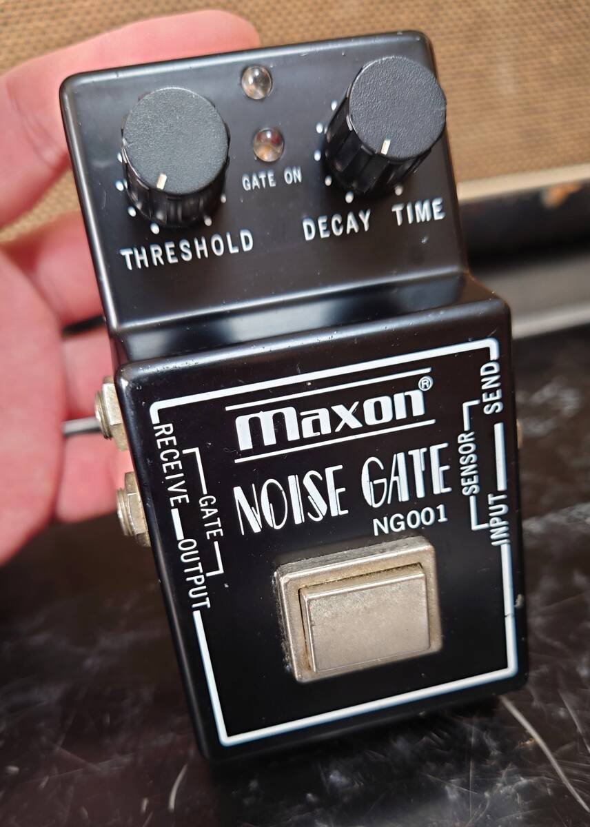 Yahoo!オークション - 動作品 Maxon NOISE GATE NG001 1981年製 マク...