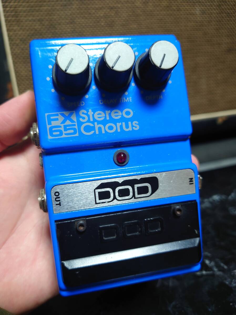 透明感のあるアナログコーラス DOD FX65 Stereo Chorus 修理品 アナログ コーラス エフェクター(コーラス)｜売買されたオークション情報、yahooの商品情報をアーカイブ ...