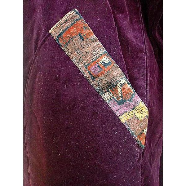 Yahoo!オークション - r402 秋冬 昭和レトロ ワンピース ボルドー M（...