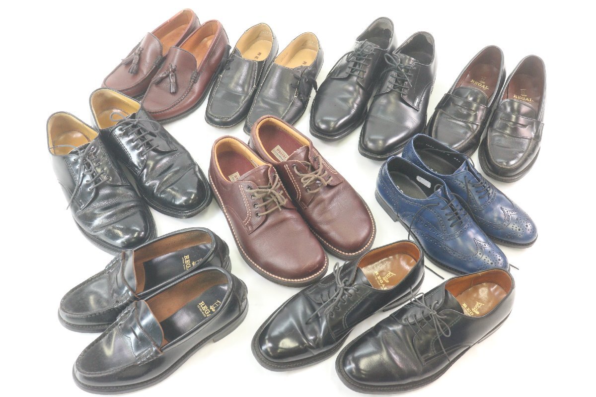 9点 REGAL リーガル レザー 革靴 ビジネス シューズ 靴 サイズ 23 25 26 1/2 含む 紳士 メンズ まとめ売り 3365-SM①(24.0cm以下)｜売買されたオークション ...