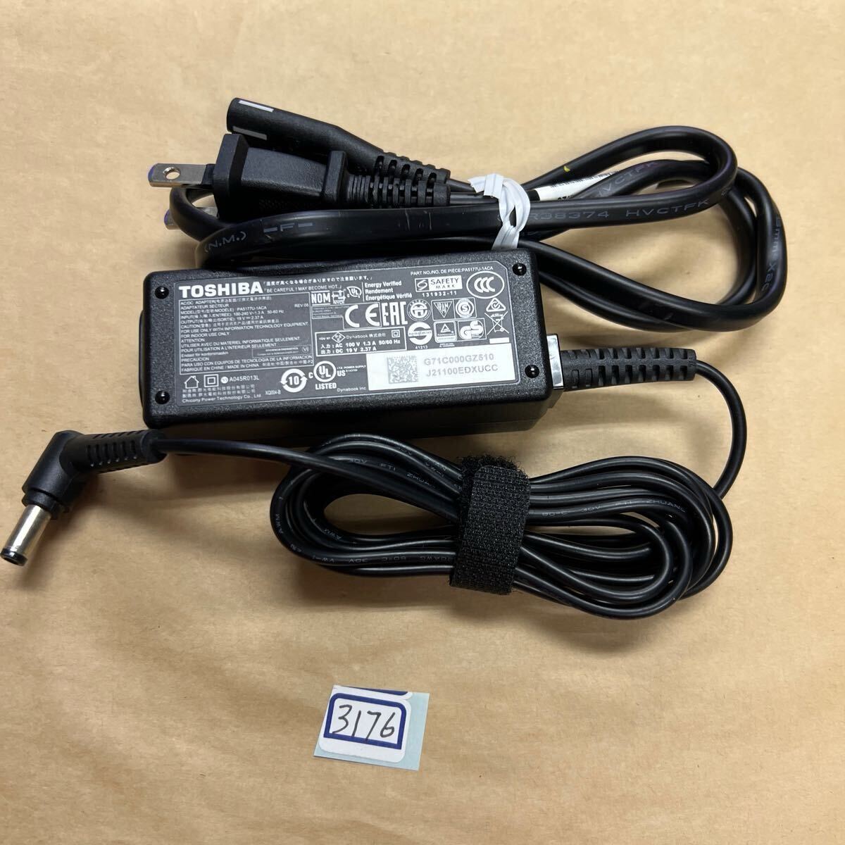Yahoo!オークション - #3176# TOSHIBA ACアダプター