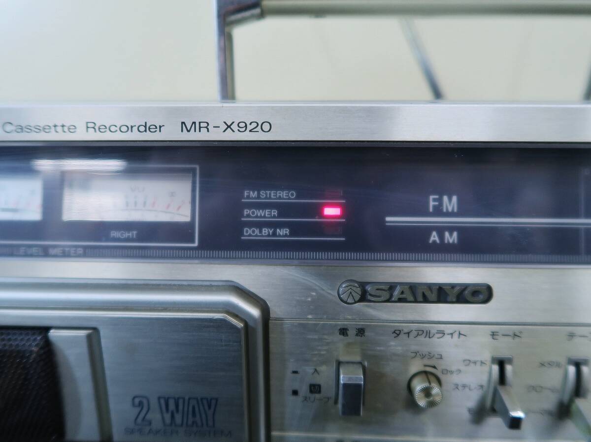Yahoo!オークション - SANYO/サンヨー MR-X920 ラジカセ (207