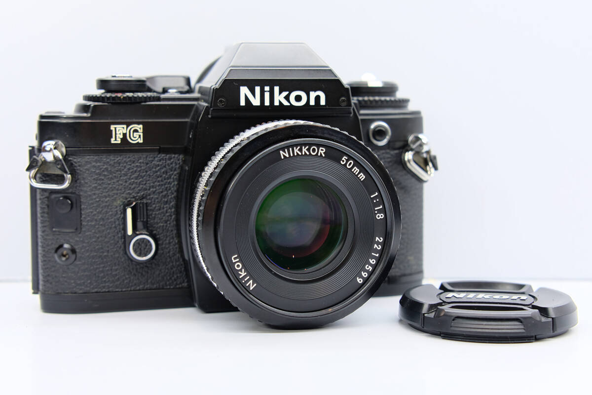 Yahoo!オークション - ニコン NIKON FG + NIKON NIKKOR 50mm F1.8