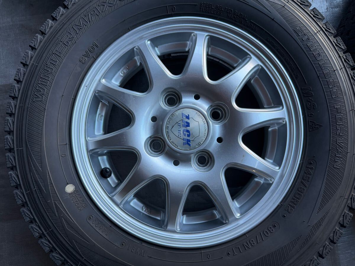 Yahoo!オークション - バリ山/ZACK-JP102/12×4j+42/PCD100/ダンロップ...