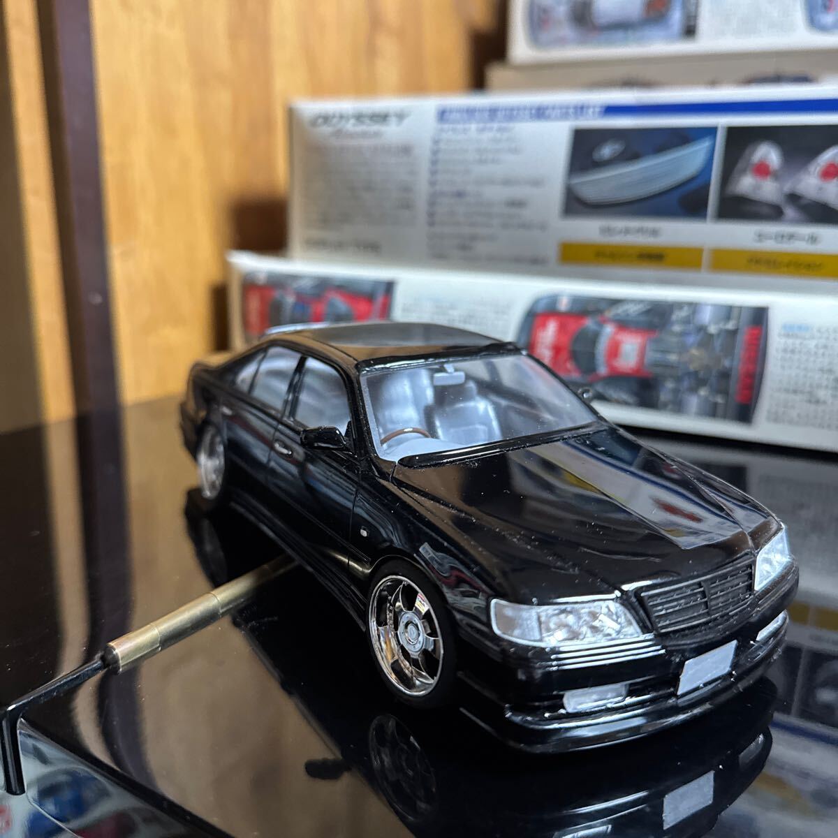 Yahoo!オークション - 1/24 アオシマ 日産 ニッサン Y33シーマ フルエ...