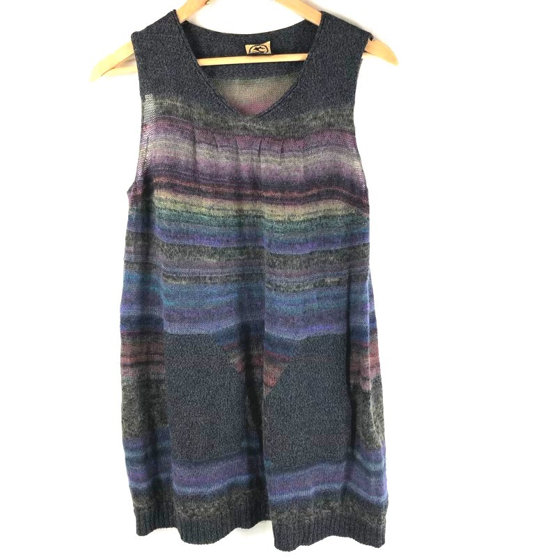 Yahoo!オークション - Sato－S2（株）エム&キョウコ ニットチュニック ...