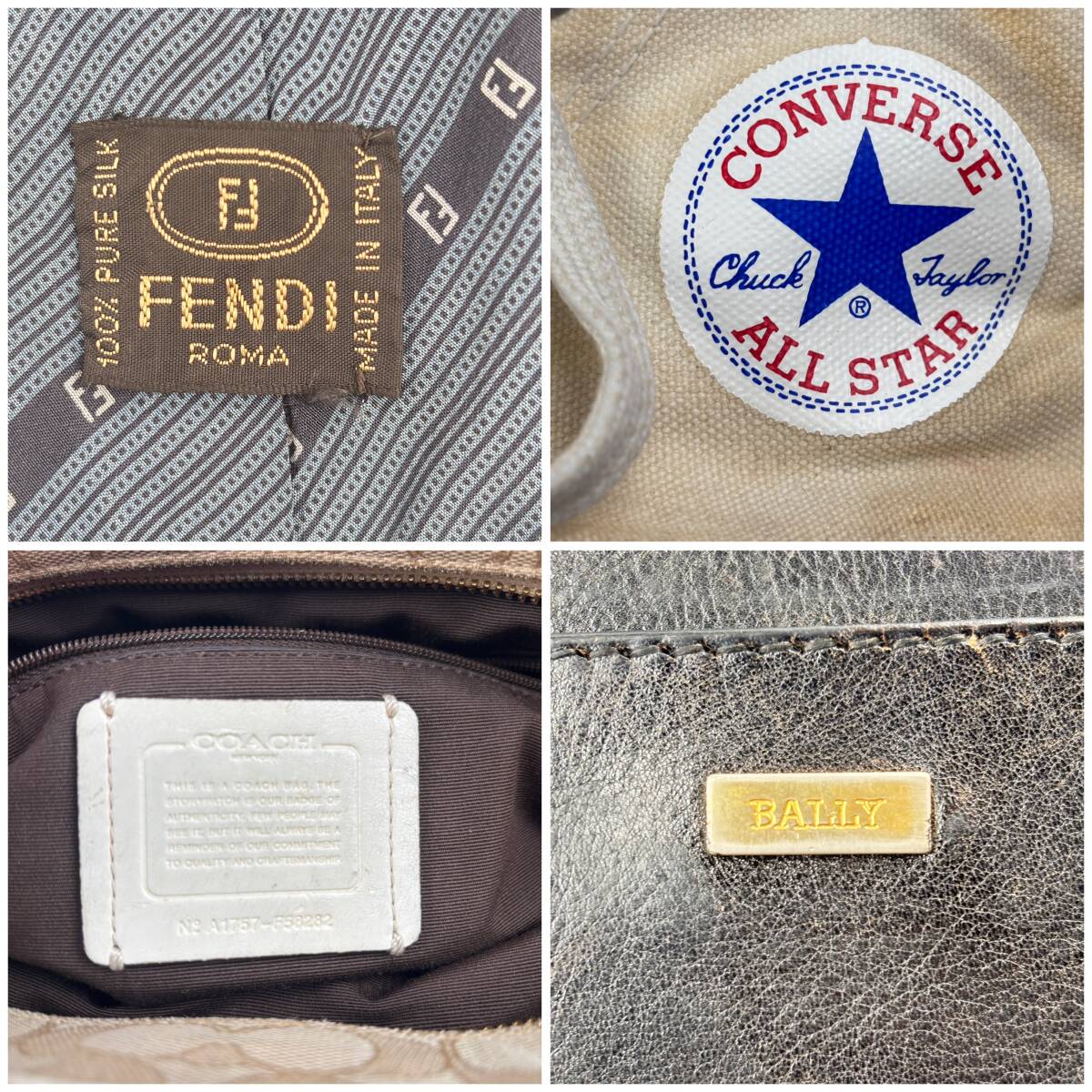 Yahoo!オークション - 1円～ 豪華10点まとめ売り Gucci・COACH・FENDI...