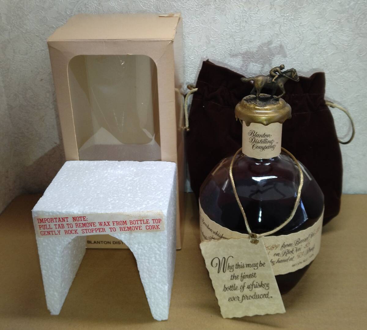 Yahoo!オークション - w1 Blanton ブラントン シングルバレル 液漏れ痕...