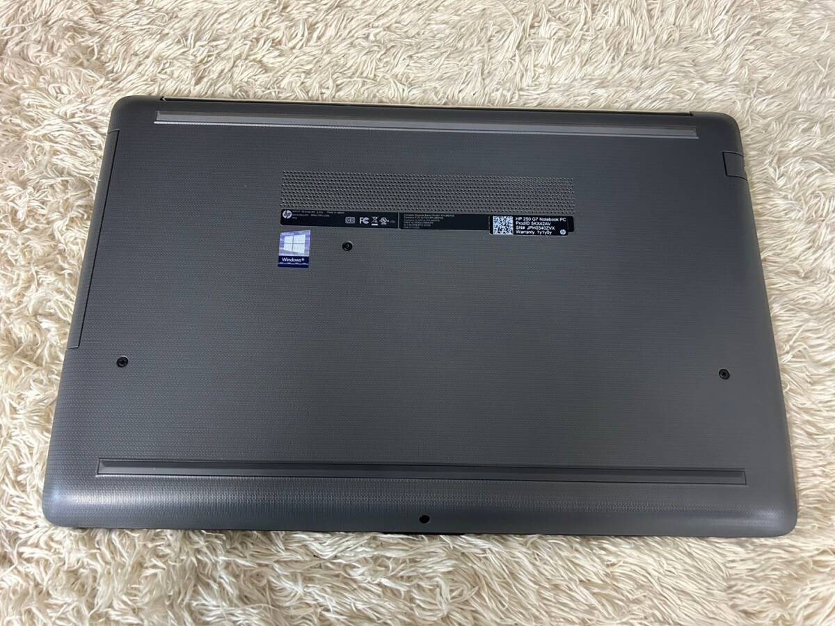 Yahoo!オークション - HP Windows10 Pro ノートパソコン PC 250 G7 Cor...