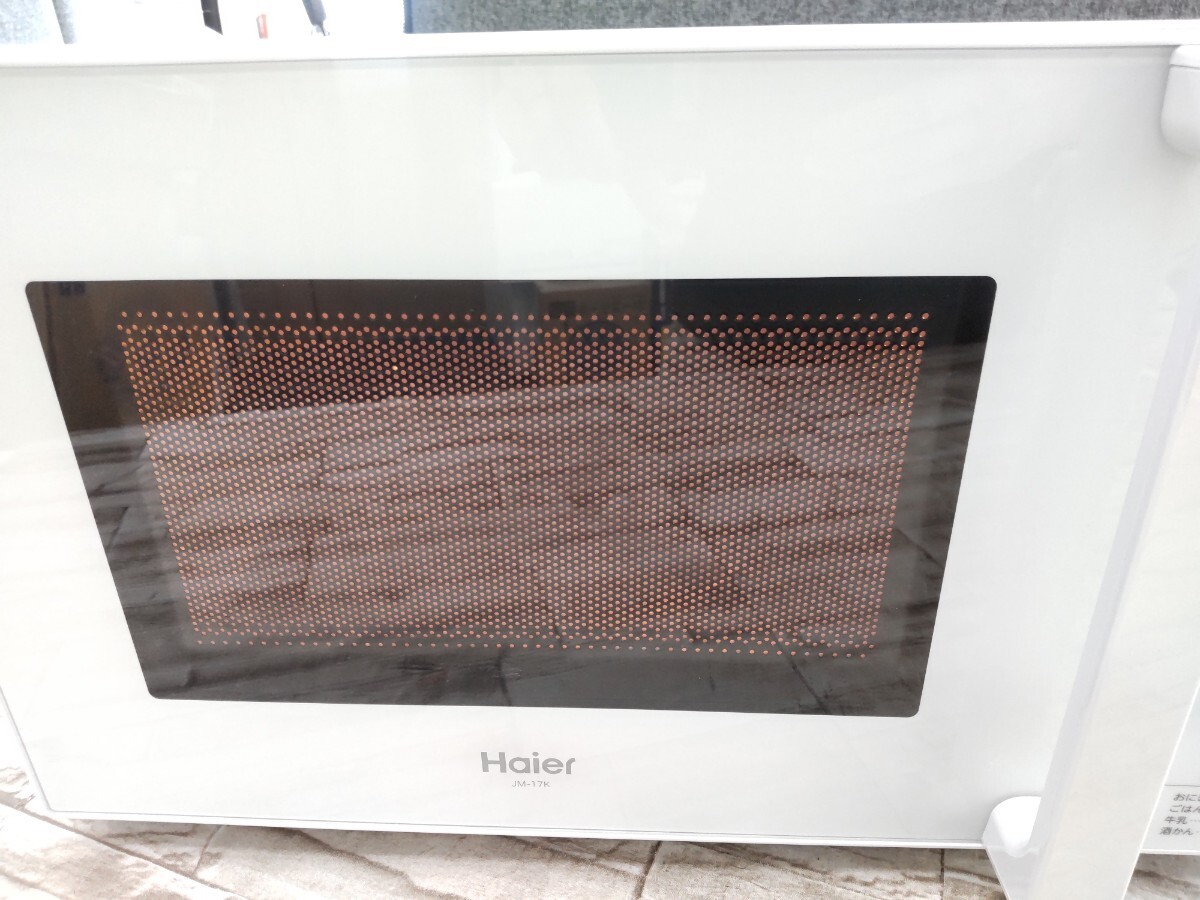 Yahoo!オークション - 0702k2003 ハイアール 電子レンジ JM-17K-60 ホ...