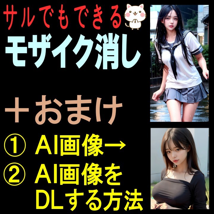 Yahoo!オークション - サルでもできるモザイク消し ＋おまけ (検索 修...