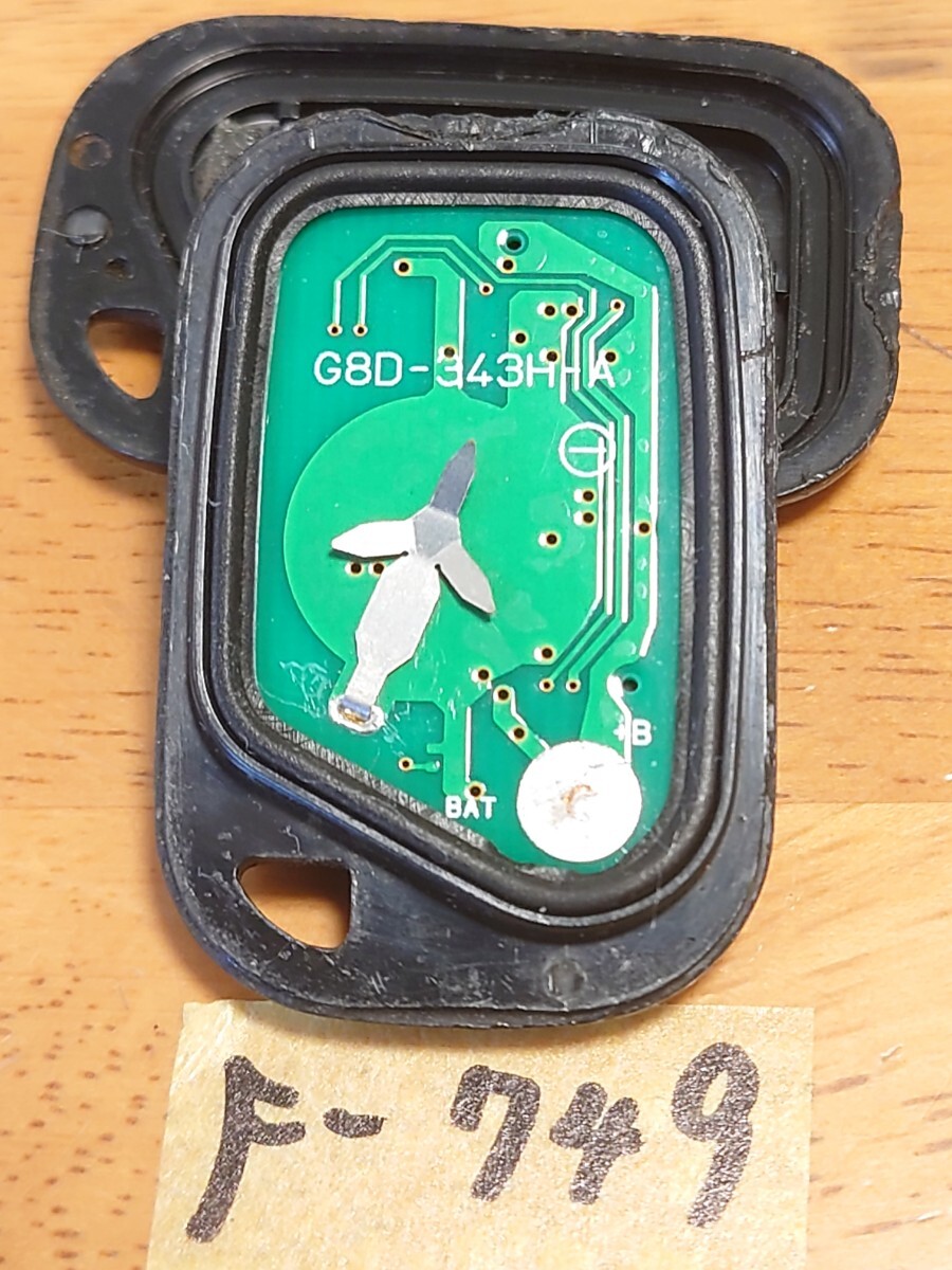 Yahoo!オークション - F-749 HONDA ホンダ 純正 リモコン バモス/モビ...