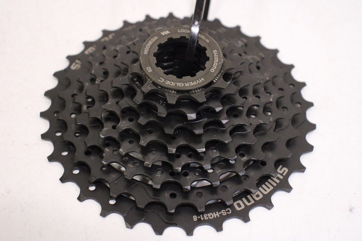 Yahoo!オークション - SHIMANO シマノ CS-HG31 8s 11T-32T カセットス...