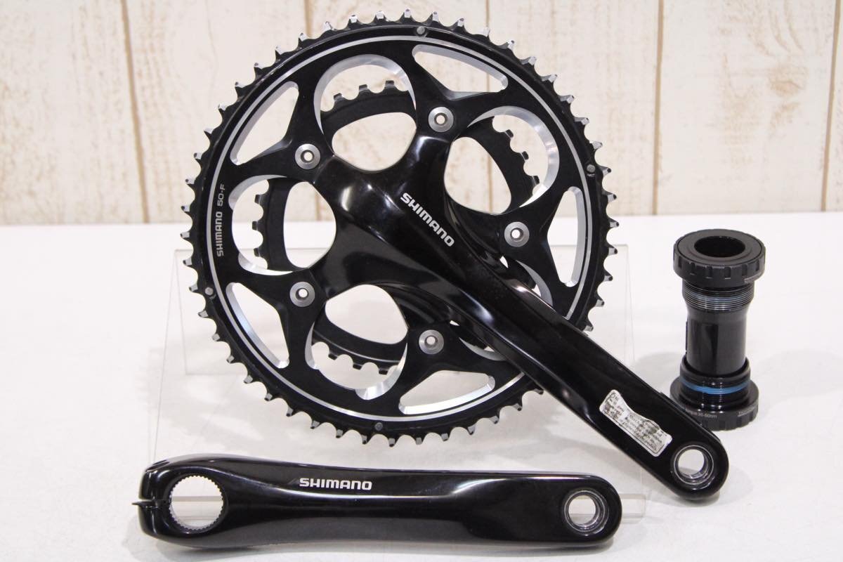 Yahoo!オークション - SHIMANO シマノ FC-R565 172.5mm 50/34T 2x10s ...