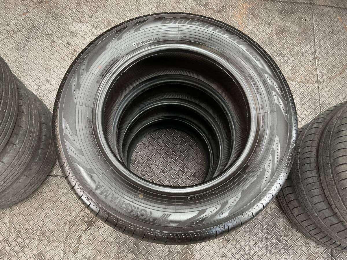 Yahoo!オークション - 195/65R15 YOKOHAMA BluEarth RV-03 2023年製 4...