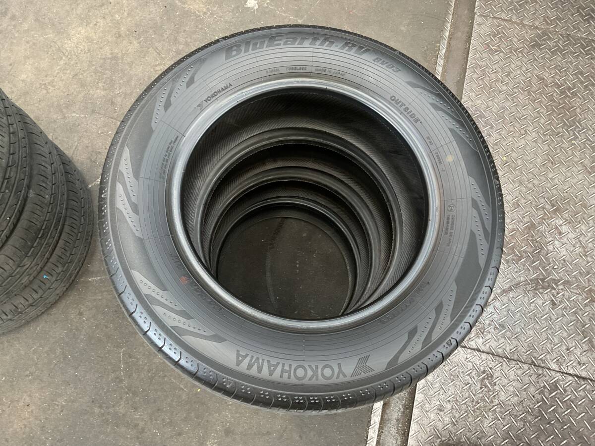 Yahoo!オークション - 195/65R15 YOKOHAMA BluEarth RV-03 2023年製 4...