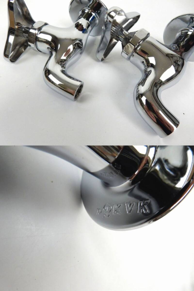 Yahoo!オークション - 【KVK】 横水栓 13(共) K1 2個入り 未使用 保管...