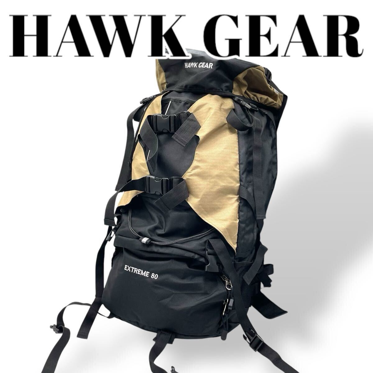 Yahoo!オークション - HAWK GEAR ホークギア バックパック 登山 キャン...
