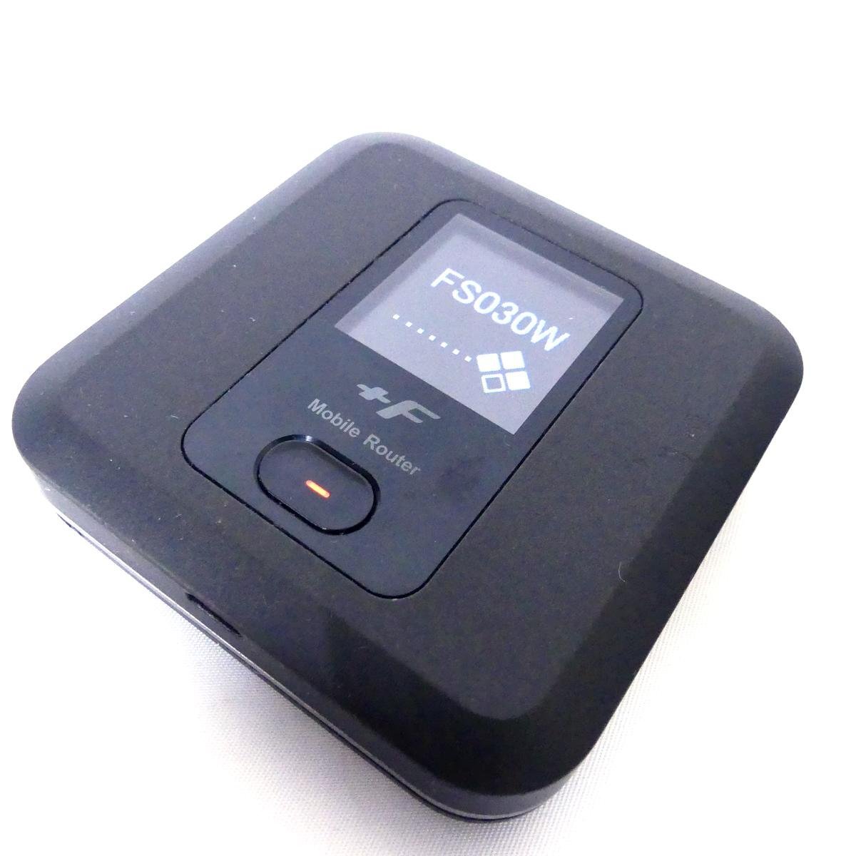 Yahoo!オークション - FUJISOFT +F モバイルルーター FS030W USED /250...