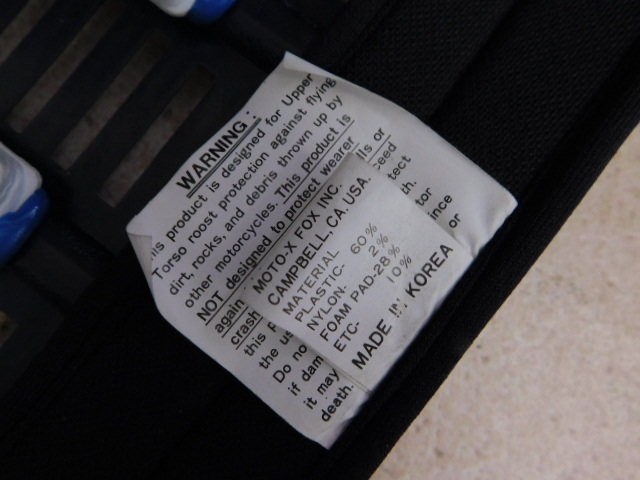 Yahoo!オークション - 4871 FOX RACING フォックスレーシング プロテク...