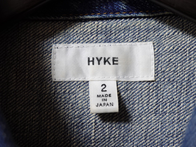 Yahoo!オークション - 0213 HYKE ハイク デニムジャケット 2 Gジャン ...