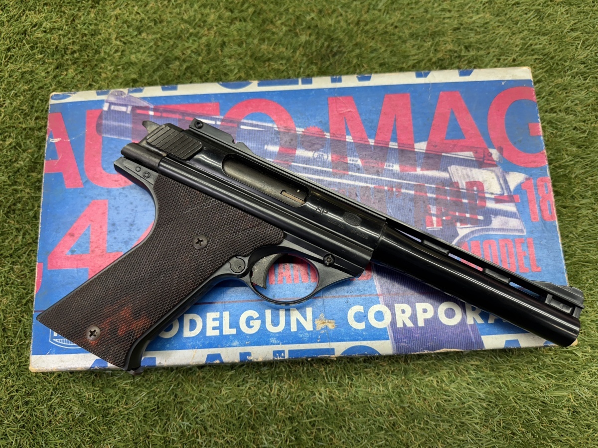 Yahoo!オークション - [ジャンク品] MGC 44 オートマグ 発火式 箱付き ...