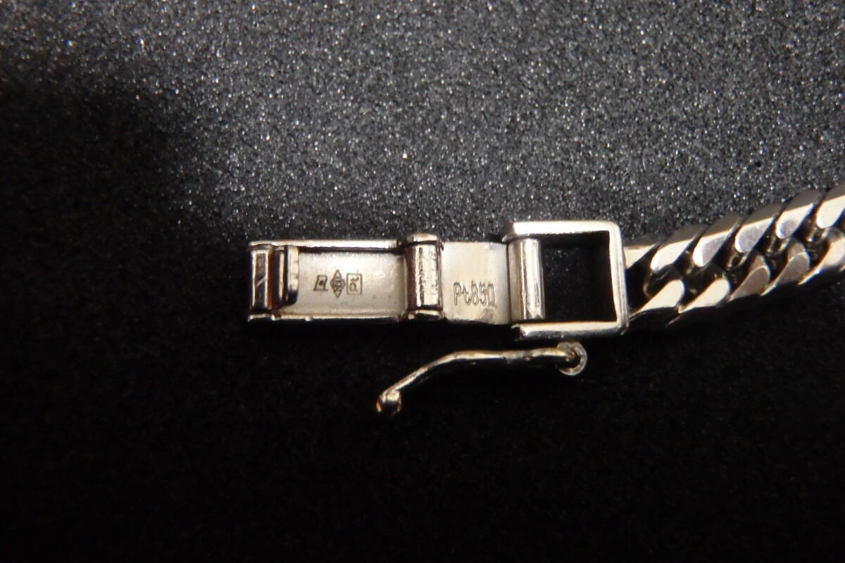 Yahoo!オークション - プラチナ pt850 6面W 喜平ネックレス 50cm 50g