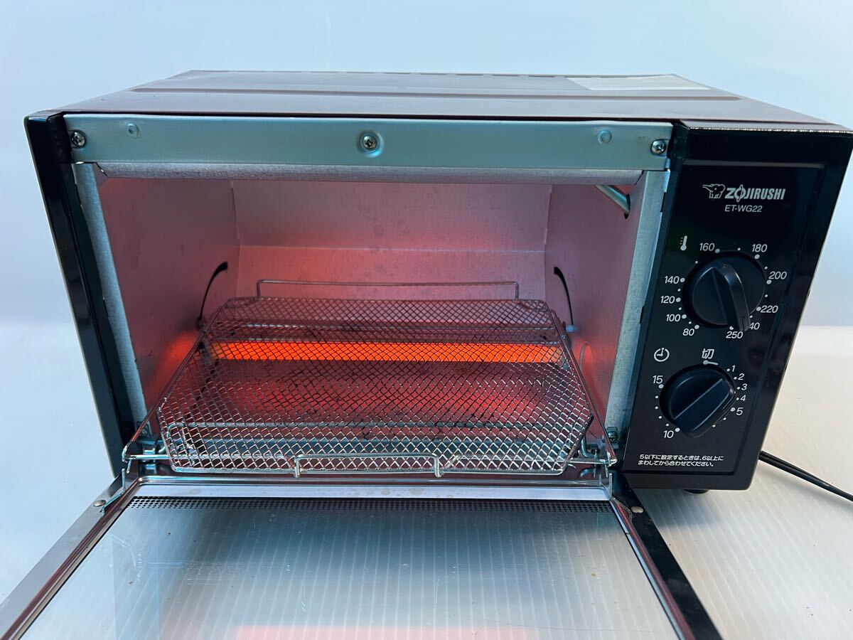 オーブントースター ZOJIRUSHI ET-WG22 2021年 品(トースター)｜売買されたオークション情報、yahooの商品情報をアーカイブ公開 - オークファン（aucfan.com）