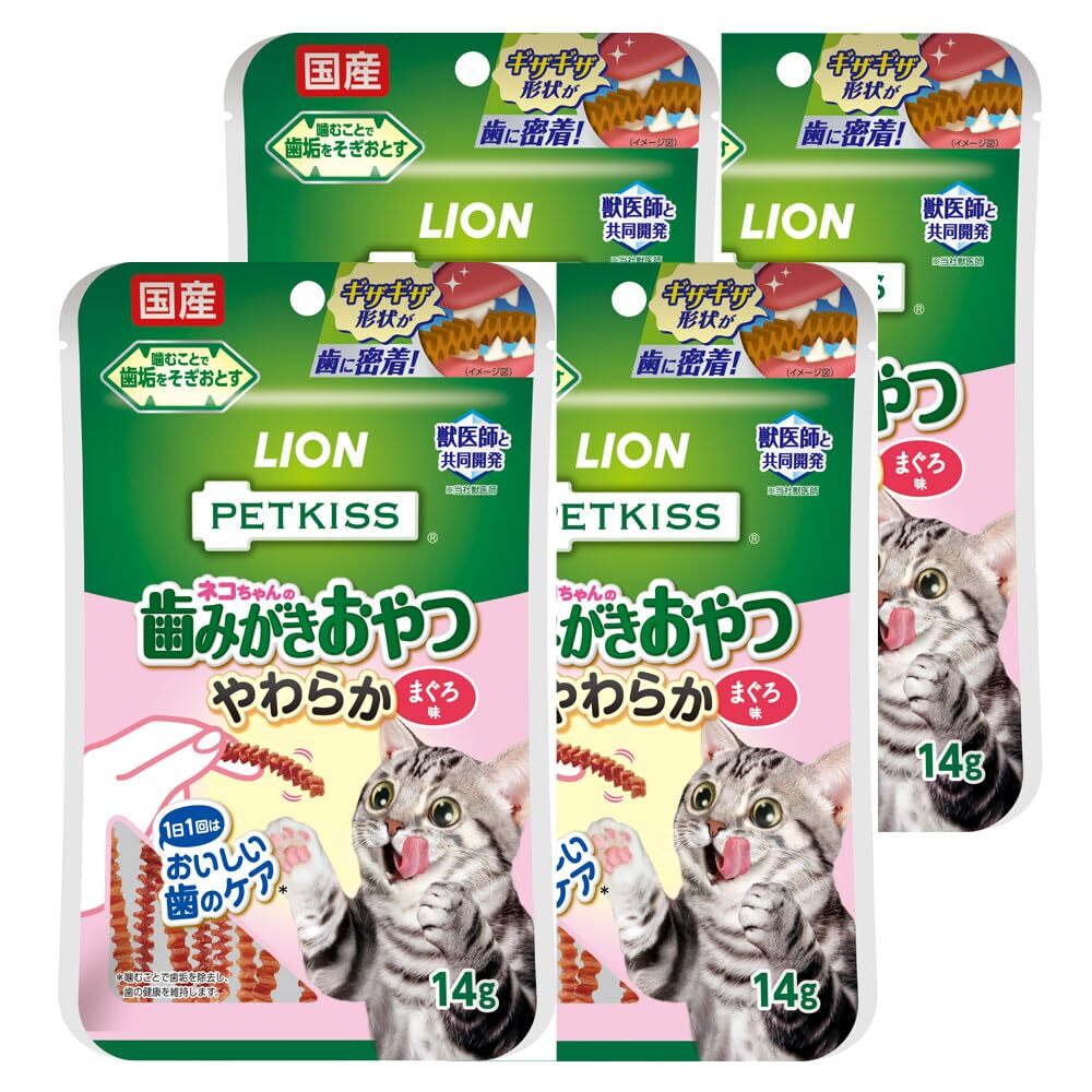 Yahoo!オークション - ライオン ペットキッス PETKISS ネコちゃんの歯...
