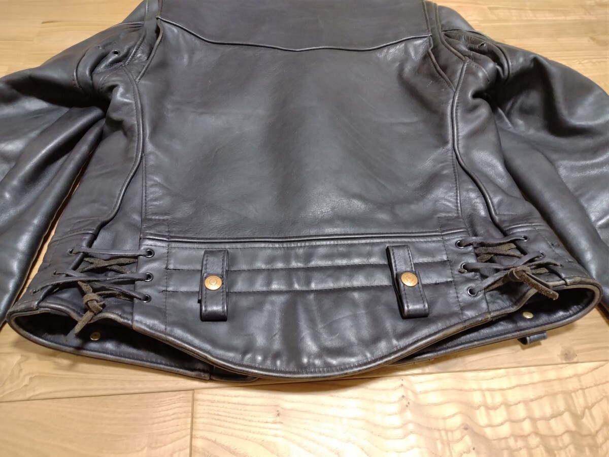 ビンテージ ショット Schott 90s 80s Wライダース サイズ38 CHP ビンテージ ショット Schott 90s 80s Wライダース サイズ38 CHP