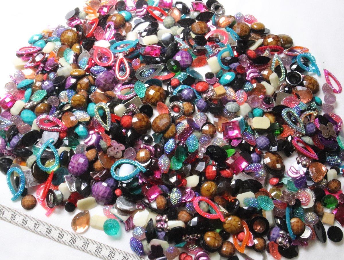 Yahoo!オークション - No.6・大量デコパーツ・260g