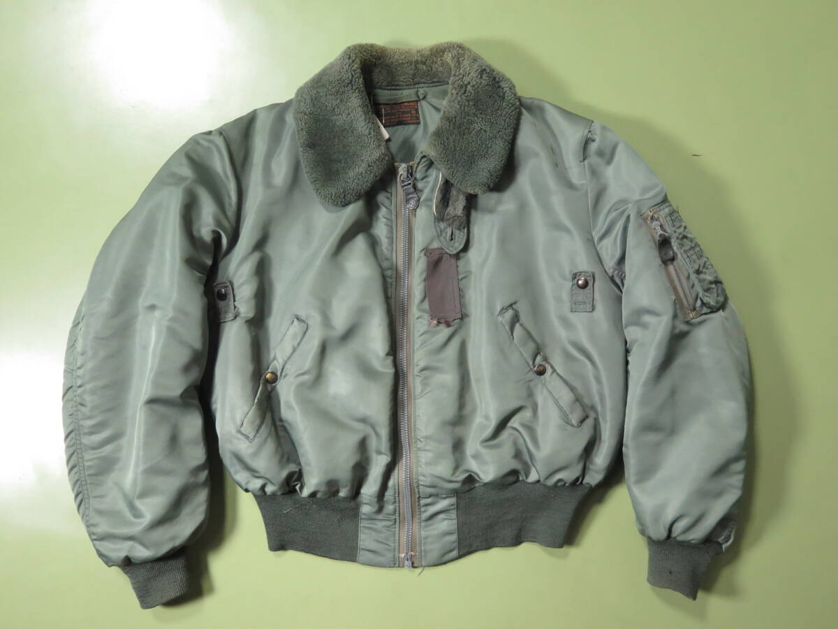 Yahoo!オークション - 米軍実物 B－15D フライトジャケット 42