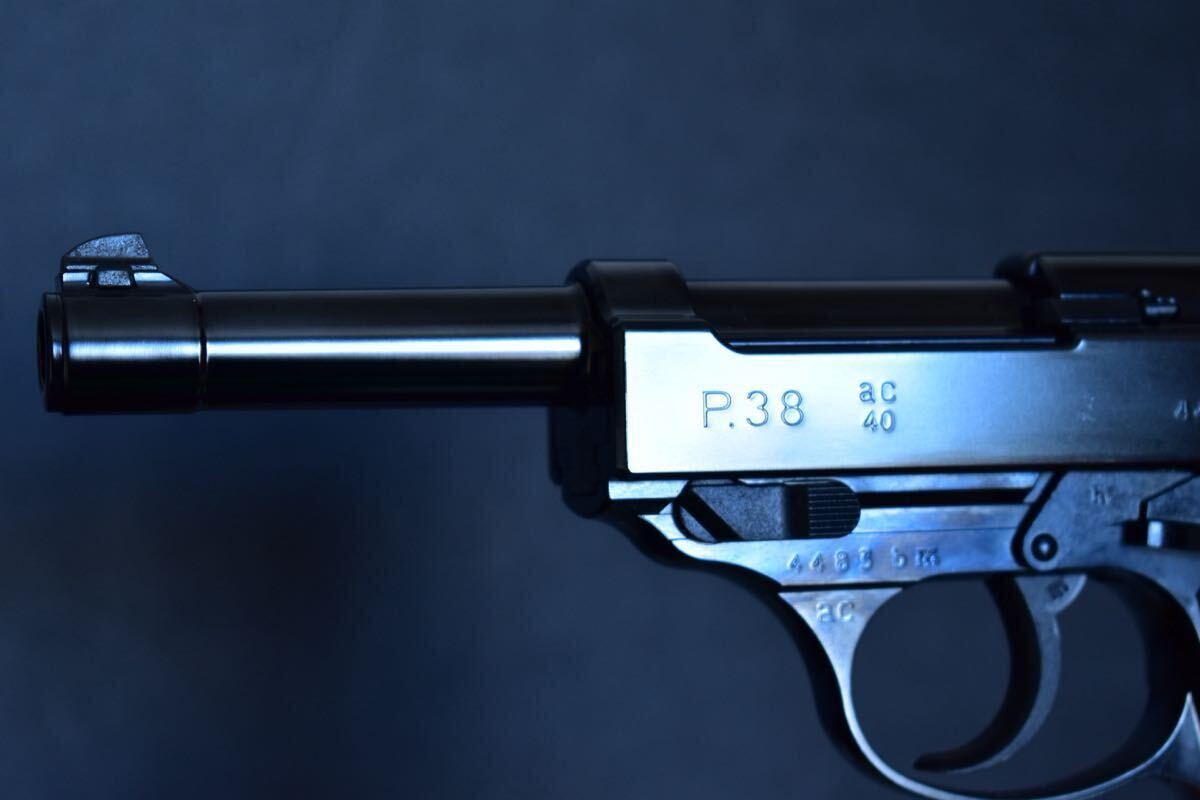 Yahoo!オークション - マルゼン ワルサー P38 ブラックメタル ac40 ガ...