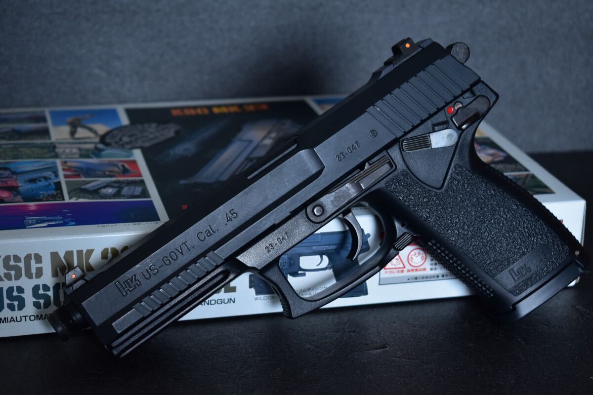 限定品 KSC H&K Mk23 プロト フロントセレーション スペシャル刻印マガジン ガスブローバック 検 メタルギア スネーク マルイ(ガスガン)｜売買されたオークション情報、yahooの ...